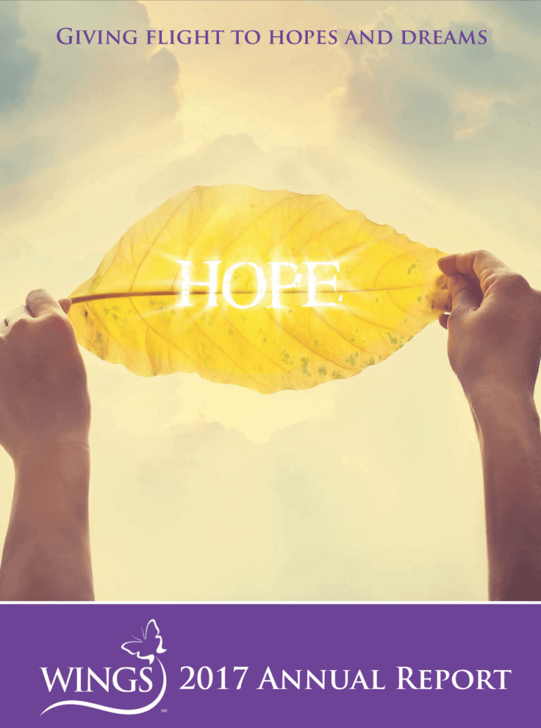WINGS Annual Report | About WINGS | WINGS Program