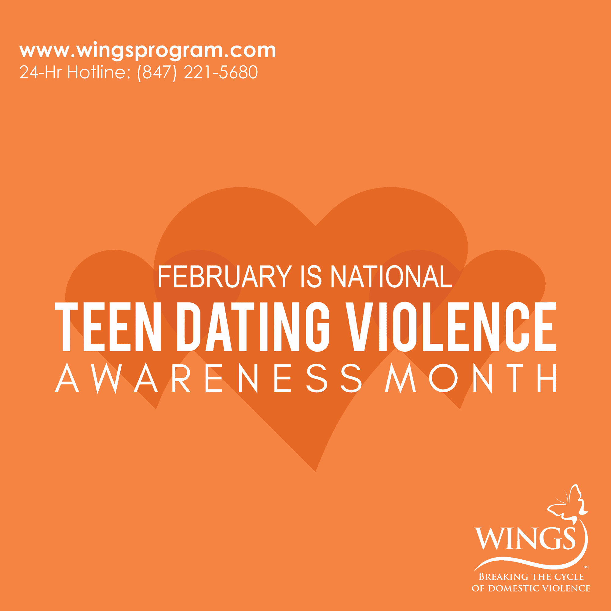 February is Teen Dating Violence Awareness Month