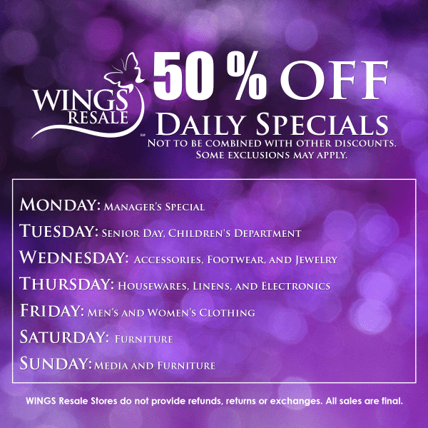 WINGS Resale Shops | WINGS Program