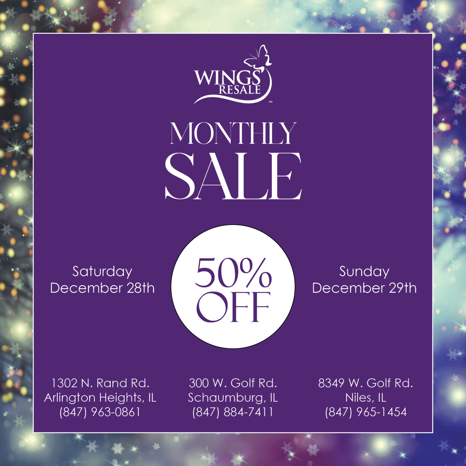 WINGS Resale Shops | WINGS Program
